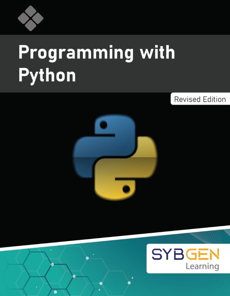Programing with Python- Revised Edition – Sybgen Learning